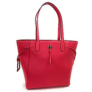 Kate Spade New York Large Double Handle Tote Shoulder Bag (Dark Watermelon)