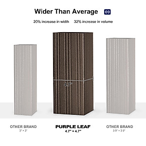 PURPLE LEAF 10' x 13' Outdoor Hardtop Gazebo Canopy Outside Metal Roof Heavy Duty Permanent Pavilion