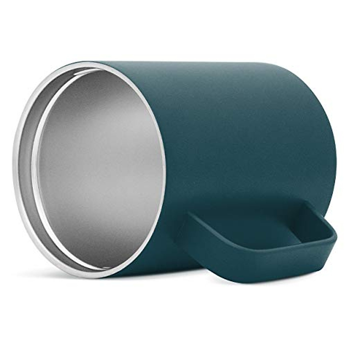 Simple Modern Travel Coffee Cup with Lid and Handle | Reusable Insulated Stainless Steel Iced Coffee Mug Cold Brew Tumbler and Tea Cup | Scout Collection | 12oz | Riptide