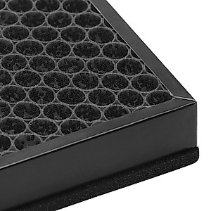 FMDZFL TT-AP003 True HEPA Replacement Filter ,Compatible with Air TaoTronics TT-AP003 and VIVOSUN Purifier ,3-IN-1 Filtration with Prefilter, H13 True HEPA Filter and Activated Carbon Filter