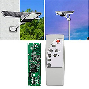 Solar Circuit Board, Light Controlled Radar Human Body Induction Solar Lamp Controller Module with Remote Control