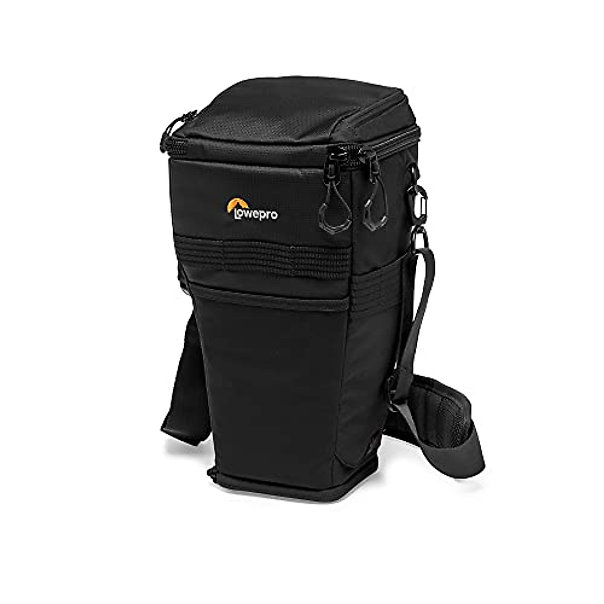 Lowepro ProTactic TLZ 75 AW DSLR toploader - Expand to Hold up to 24-70mm f/2.8 and Lens Hood with Portrait Grip - Camera Gear to Personal belongings - for DSLR Like Canon 5D, Black - LP37279-PWW