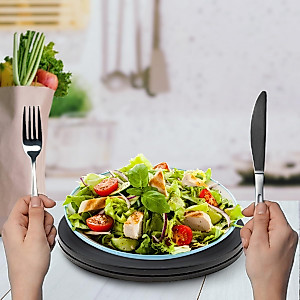 Meiwlong 3.15 Inch Lazy Susan Rotating Heavy Stand Swivel Turntable for Organizer Bins Potted Plants Spice Cabinets Crafts Table Lamps Model Base Window Display