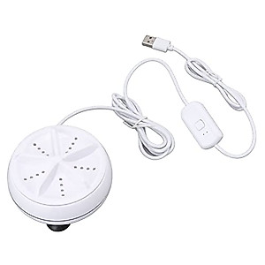 Portable Mini Washing Machine, Portable Turbo Washer with USB Powered Turbine Washing Machine for Underwear, Socks, Baby Clothes