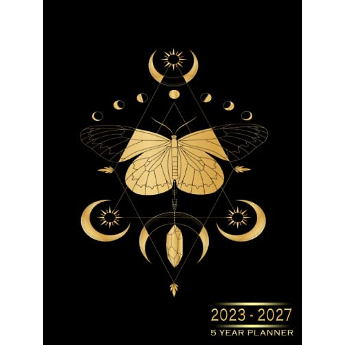 2023-2027 Planner Five Year | Professional & Elegant Cover: Lovely Gift for Anyone | Monthly Calendar 5 Year Schedule and Organizer, 60 Months with holiday