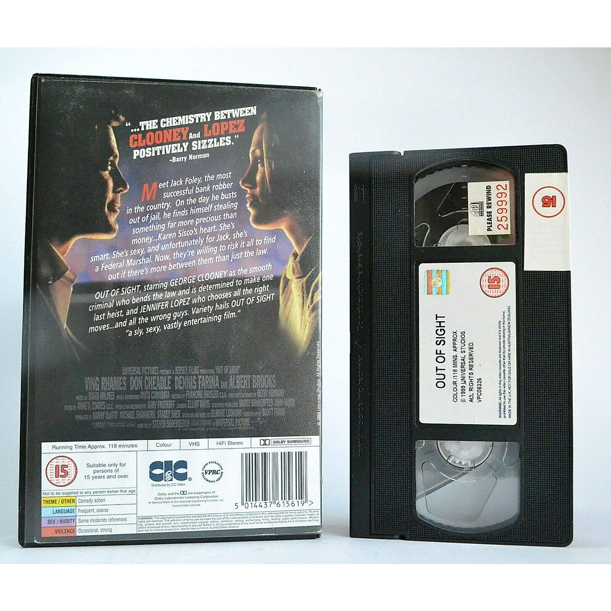 Out Of Sight [VHS]
