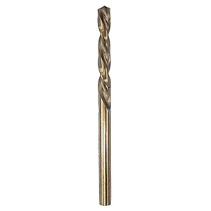 3/16-Inch Cobalt Steel M35 Left Hand Drill Bit for Removing Damaged Bolts and Screws, Pack of 6