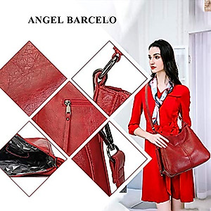 Purse Crossbody Large Crossbody Hobo Purse Designer Small Tote for Women Purse Faux Leather Ladies Shoulder Leather Handbags