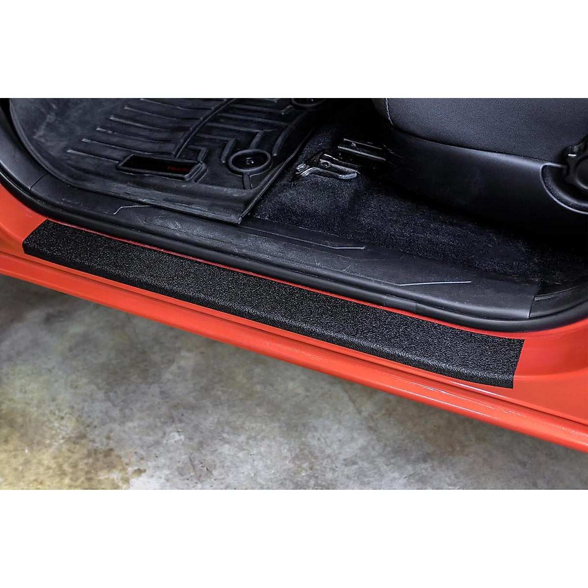 XPEL Black Universal Door Sill Guard (60" x 2.75") Paint Protection Film Kit