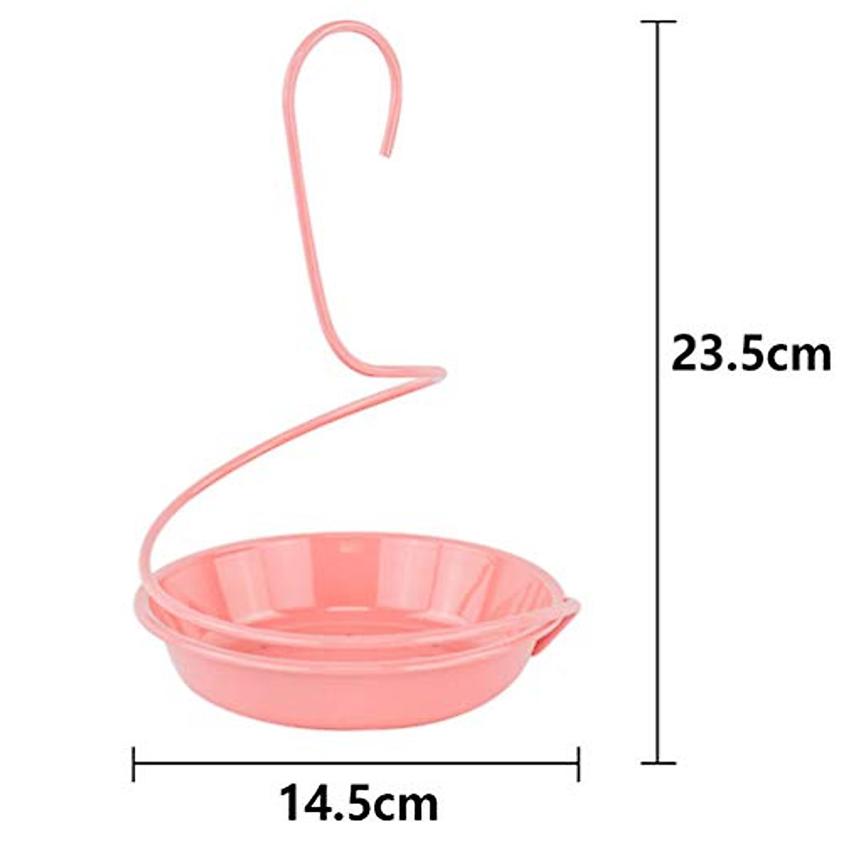 Happyyami Squirrel Feeders 1Pcs Hanging Bird Feeder Garden Birds Water Bowl for Outdoor Hummingbird Feeder Wild Bird Outside Feeders Hanging Squirrel Feeder Humming Bird Feeder