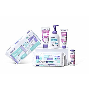 MADE OF Organic Baby Powder - Organic Corn Starch Baby Powder for Sensitive Skin - NSF Organic Certified - Made in USA - 3.4oz