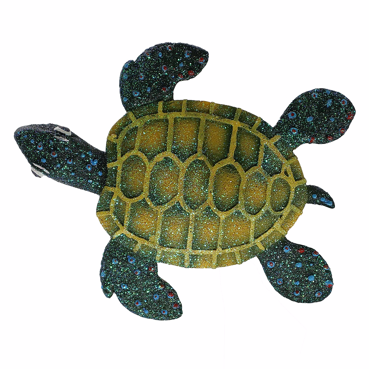 amikdis Sea Turtle Wall Decor Blue Turtle Hanging Wall Art Décor Sculpture Statues Ocean Decorations For Home Office Garden Patio Fence Bathroom Indoor Outdoor Beach Nautical Theme