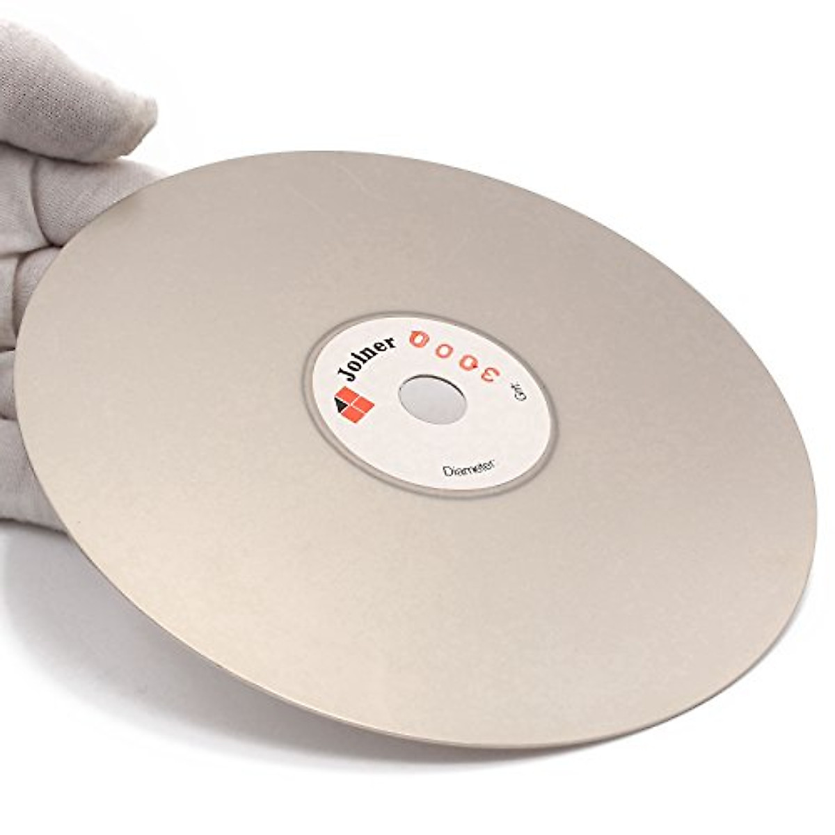 6" inch 150 mm Grit 3000 Diamond Grinding Disc Abrasive Wheel Coated Flat Lap Disk Jewelry Tools for Gemstone Glass Rock Ceramics