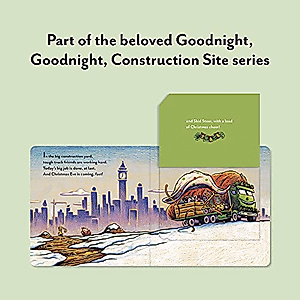 Construction Site: Merry and Bright: A Christmas Lift-the-Flap Book (Goodnight, Goodnight, Construc)