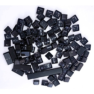wj forG915 Full Set of 109/87 Keycaps Replacement G915/G913/G815/G813 TKL RGB Gaming Mechanical Keyboard (109 Keys Black G915)