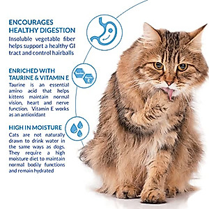 INABA Churu for Cats, Functional, Creamy Lickable Purée Cat Treat for Hairball Control with Taurine & Vitamin E, 0.5 Ounces Each, 24 Tubes (4 per Pack), Tuna Recipe