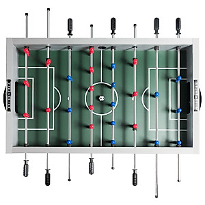 Giantex Foosball Table, Wooden Soccer Table Game w/Footballs, Suit for 4 Players, Competition Size Table Football for Kids, Adults, Football Table for Game Room, Arcades (48 inch, Black)