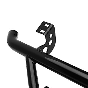 Smittybilt T0678CC Black Powdercoat 2" Nerf Steps Side Bar, Pair