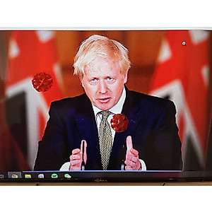 COVID Ball—Novelty Toy Suction Cup Ball and Packaging (2 Pack)