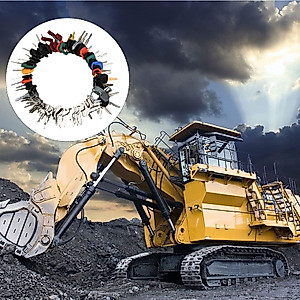 70 Heavy Equipment Keys Master Set, Construction Machinery Key for Cat Caterpillar John Deere Komatsu Volvo Bobcat Kubota JCB Sany Terex Case Hyster Yanmar Takeuchi New Holland Keys Heavy Equipment