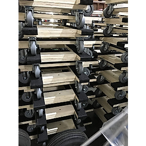 NH206-35 | Well Engineered Professional Grade Moving Dolly | Perfect for Commercial & Residential Moves | Popular Among Movers | Constructed with 3.5" Premium Colson Casters