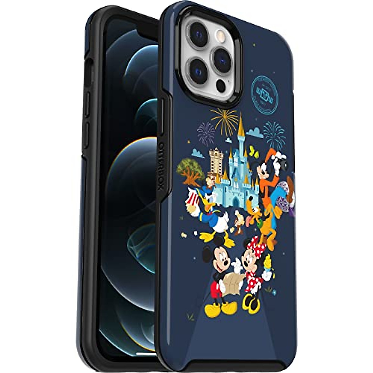 OtterBox iPhone XS Max/iPhone 11 Pro Max Symmetry Series Case - PLAYATTHEPARKS , Ultra-Sleek, Wireless Charging Compatible, Raised Edges Protect Camera & Screen