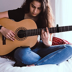 WINGO Guitar Capo for Acoustic and Electric Guitars with 5 Picks for Free, Black.