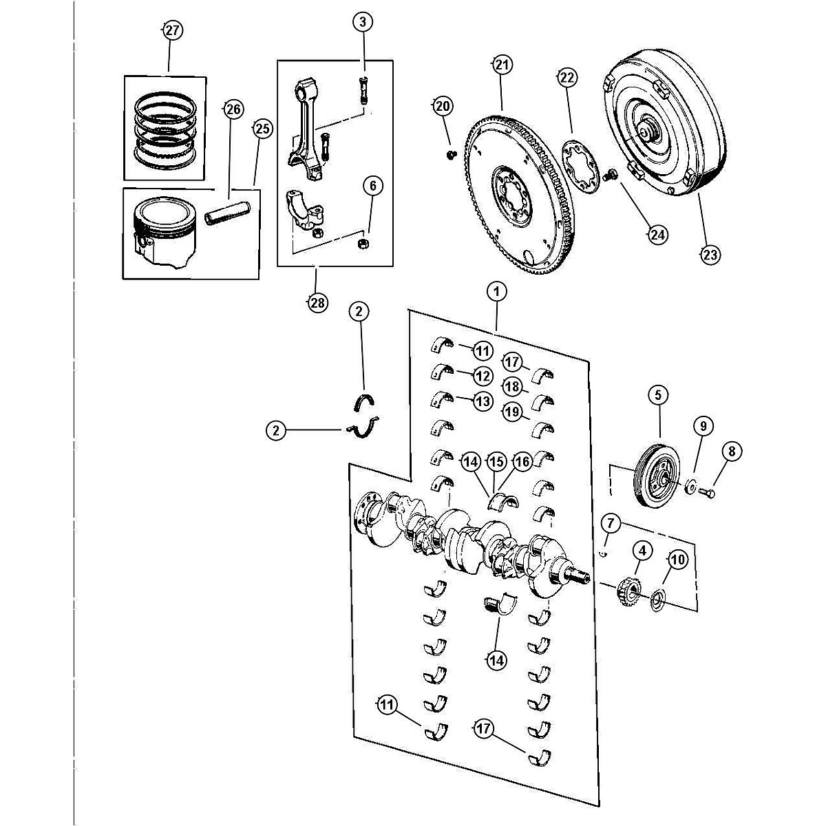 Mopar Performance J3151407 MOPAR Bolt