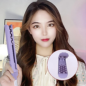 Negative Ion Corn Clip Perm Curling Iron for Womens, Three-Dimensional Heating Curling Iron, Fluffy Corn Perm for Professional Hair Salon at Home, Gifts for Women/Girls