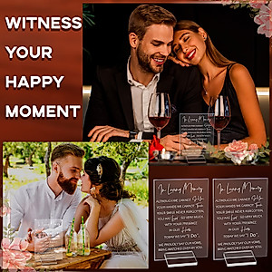 Chunful Memorial Table Sign for Wedding, Acrylic Wooden Wedding Reception Signs, Sympathy Gift in Loving Memory Sign, Memorial Signs Gift Anniversaries Reunions(Bright)