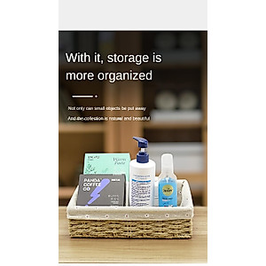 Handmade storage basket (Off White)