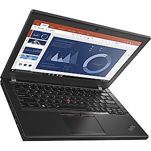 Lenovo Thinkpad X260 Laptop Intel Core i5 2.40 GHz 8GB Ram 256GB SSD Windows 10 Pro (Renewed)