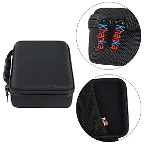 khanka Hard Battery Organizer Storage Box, Carrying Case Bag Holder - Holds 116 Batteries AA AAA C D 3V 9V with Battery Tester (BATTRIES are NOT Included.)