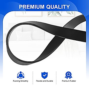 LANMU Replacement Belts Compatible with Bissell Aeroswift, PowerSwift/Powertrak Compact Models 1808,18082, 25982 Vacuum Cleaner, Compare to Parts 1600319/YMH28950 (2 Pack)