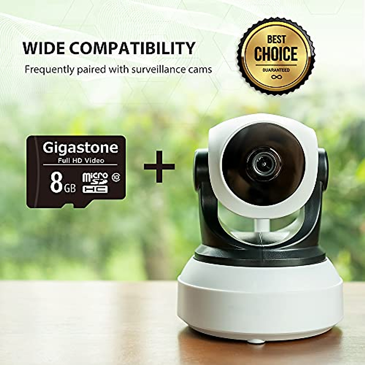 Gigastone 8GB 10-Pack Micro SD Card, Full HD Video, Surveillance Security Cam Action Camera Drone, 85MB/s Micro SDHC Class 10