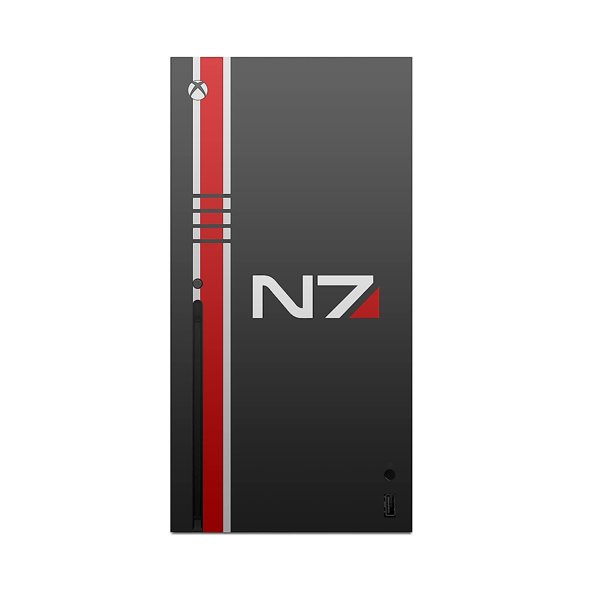 Head Case Designs Officially Licensed EA Bioware Mass Effect N7 Logo Graphics Vinyl Sticker Gaming Skin Decal Cover Compatible With Xbox Series X Console