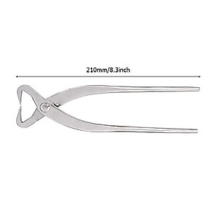 210mm Stainless Steel Garden Branch Cutter Long Handle Scissor Bonsai Tool for Garden Accessories