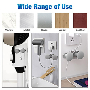 Upgraded Cord Organizer Cord Holder Wrap for Kitchen Small Appliances Keepers Accessories Stick On Cable Wire Management for Air Fryer Mixer Toaster Coffee Maker Blender Kettle 3 Pcs