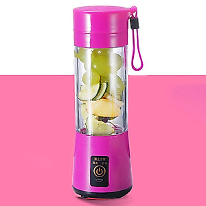 Luwsldirr 400ml Portable USB Electric Maker Blender Squeezer Bottle Fruit Juicer Smoothie