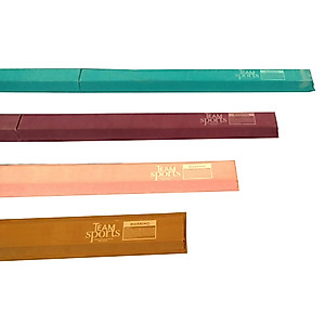 Gymnastics 9' Foldable Suede Beams (Turquise)