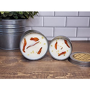 Sandra Sue Creations | Wickless Candle | All Natural | Highly Fragrant | 4oz and 8oz (White Tea & Sage, 4 oz)