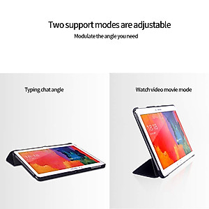 AFesar Galaxy Note 10.1 2014 Edition Tablet Case, Lightweight Smart Trifold Stand Case Cover for Samsung Note 10.1 Model SM-P600 P601 P605 with Magnetic Pocket