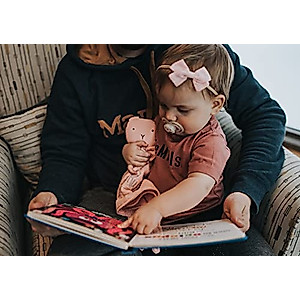 Grace & Graham Organic Muslin Cotton Bunny Lovey Blanket - Security Blankets for Babies - Ultra Soft & Breathable - Loveys for Babies - Unisex (Gray)