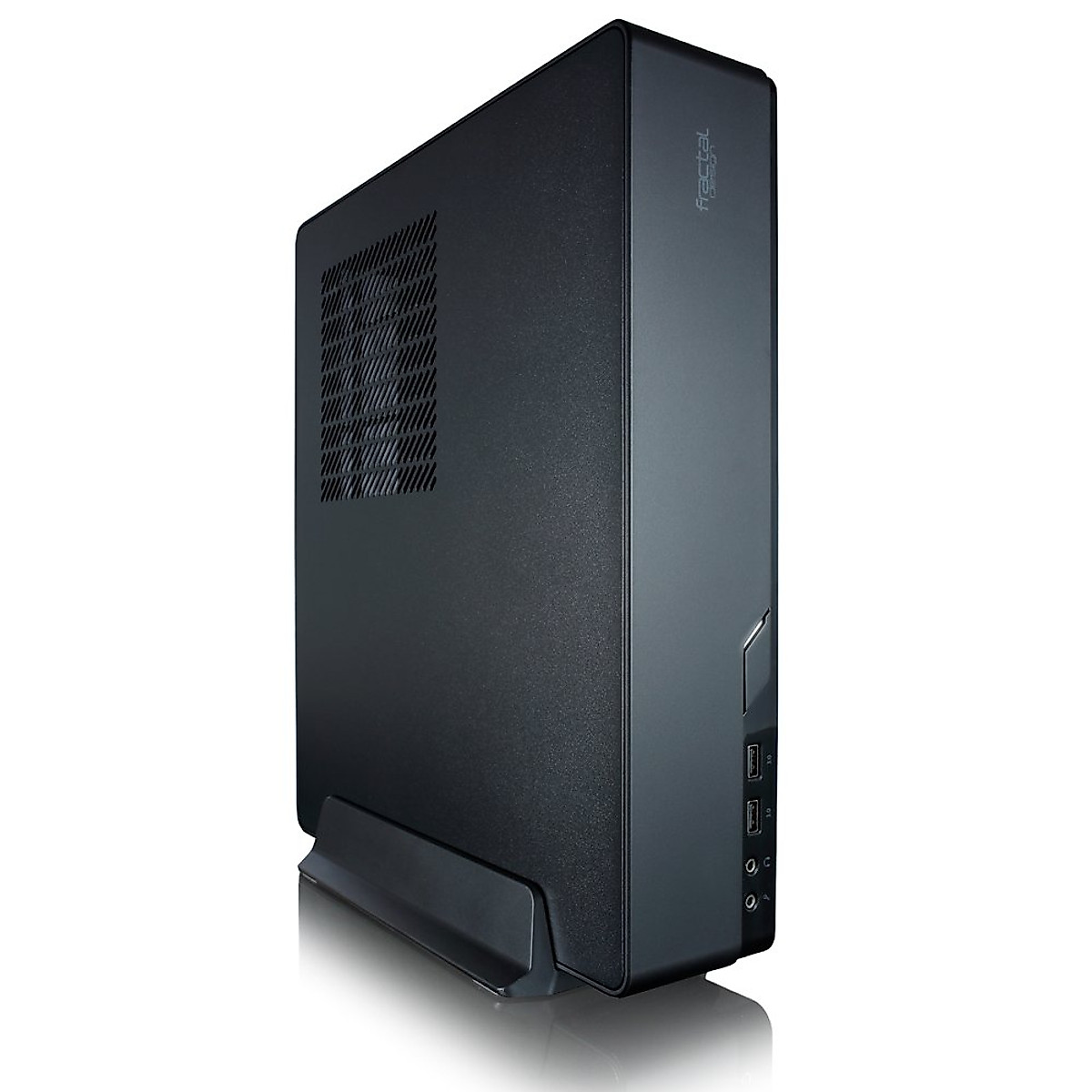 Fractal Design Node 202 - Black - Mini-ITX Slim Profile Compact Small Form Factor Computer Case – Modular Interior - USB 3.0
