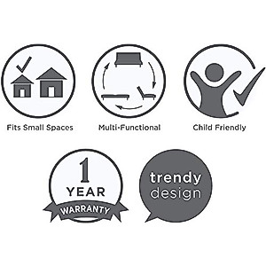 DHP Junior Loft Bed Frame with Ladder, Twin, Silver