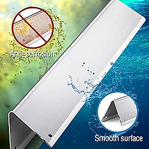 Grill Replacement Parts Heat Plate for Weber Spirit 300 Series,15.3 inch Flavorizer Bar for Weber Spirit 300 E-310 E-320 Series,5 Pack