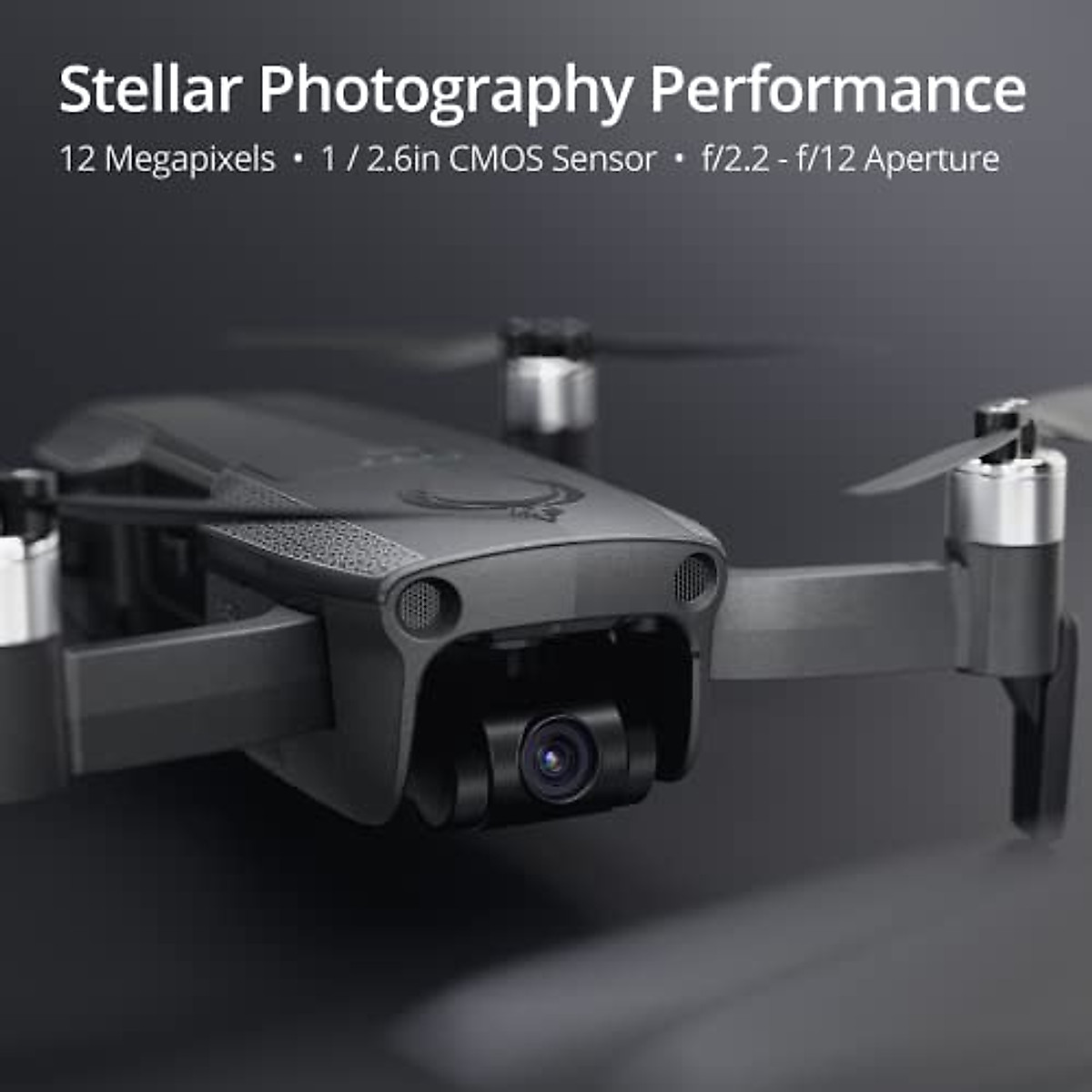 EXO Blackhawk 2 || Professional 4K UHD Long Range Drone. 35 Minute Battery Life, 4K Camera, 5 Mile Range, 12MP Photo, Follow-Me, Return to Home, 15 More. Professional 4K Drone for Adults.
