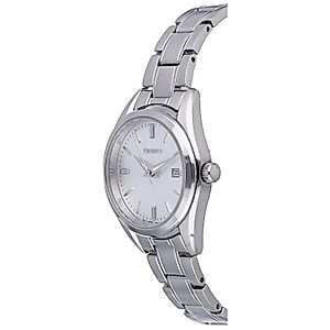 Seiko Women's Essentials Japanese Quartz With Stainless Steel Strap, Silver (Model: SUR633)