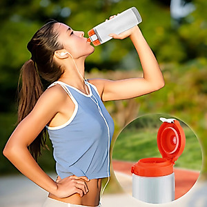 Replacement Gasket Compatible with Gatorade Water Bottle (8 Pack), Silicone Lid Seal Replacement for Gatorade Gx Hydration System Bottle, Reusable Silicone Seals