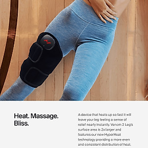 Hyperice Venom 2 - Advanced Heat + Vibration Wrap (Leg) - FSA or HSA Approved